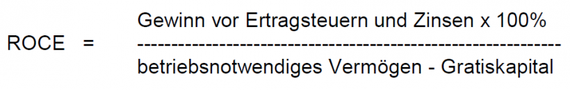 Return on Capital Employed (ROCE) – ControllingWiki